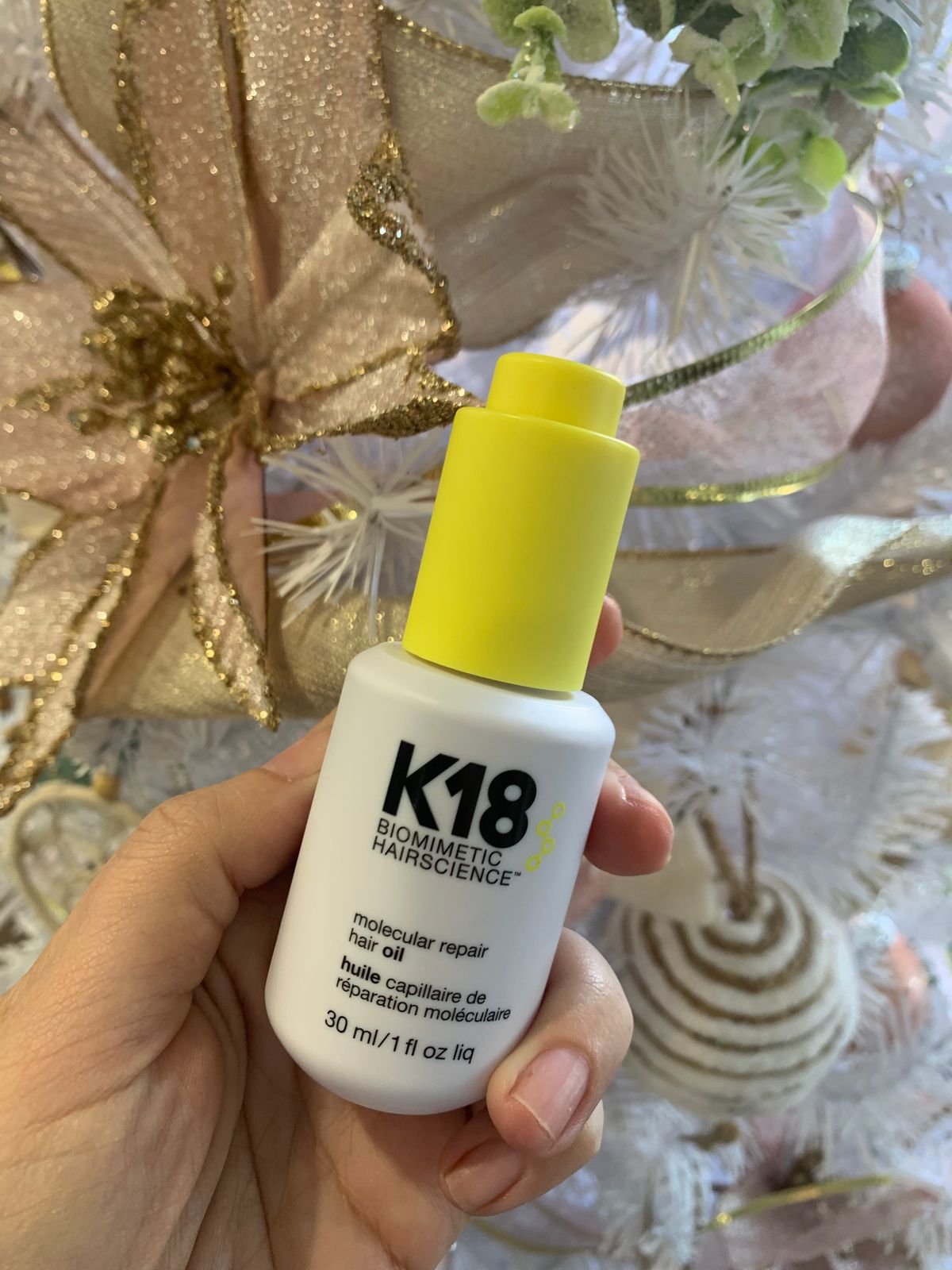 mini molecular repair hair oil | K18Hair