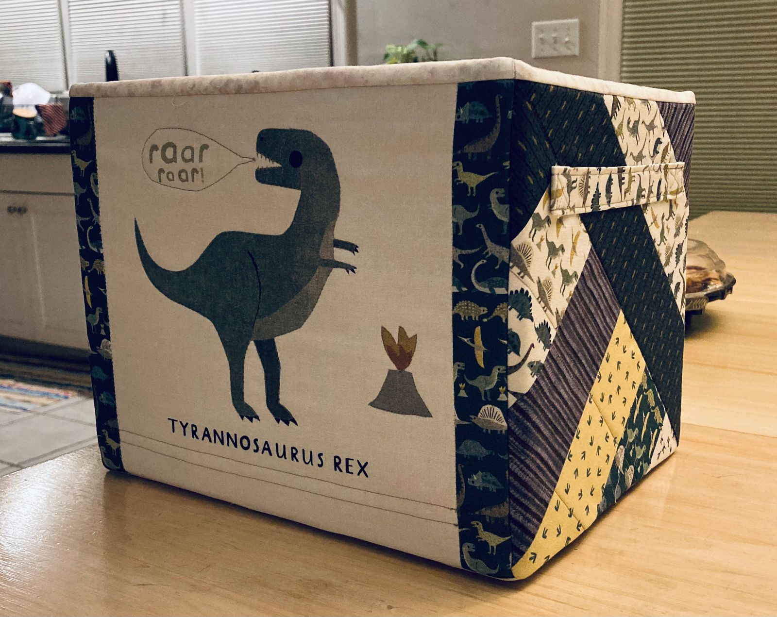 Sew Striped Storage Cubes Pattern by Missouri Star