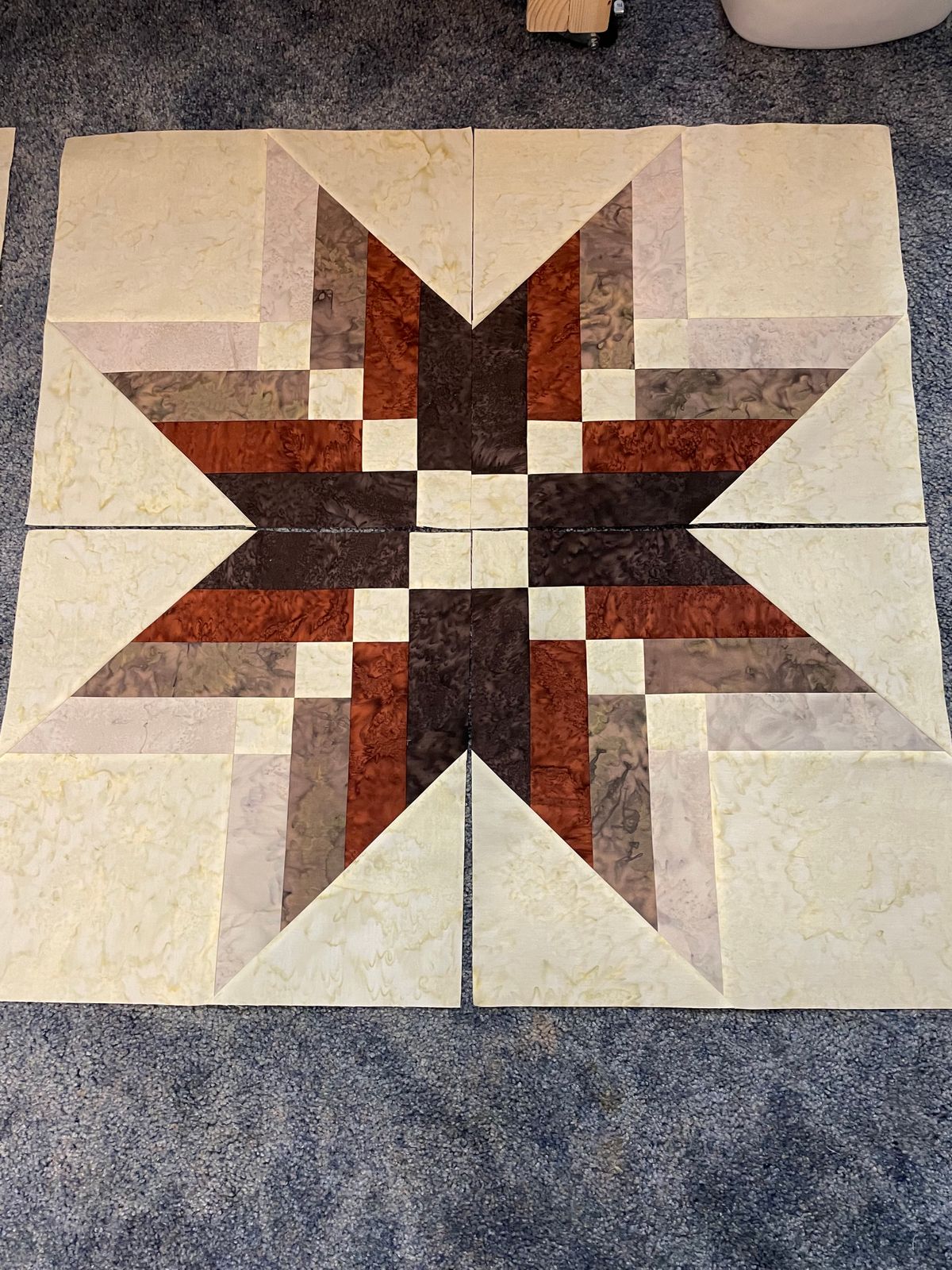 Breathtaking Brown Batik Solids Strips