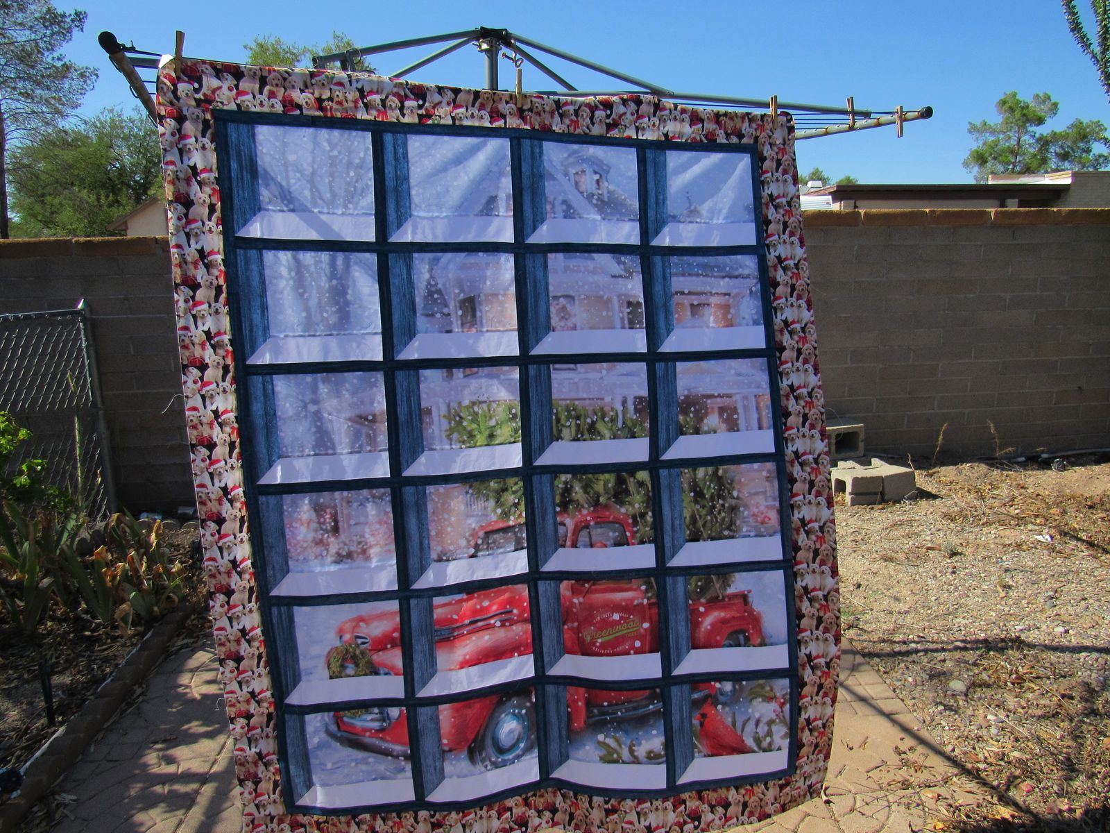 Digital Download - Attic Window Panel Quilt Pattern by Missouri Star