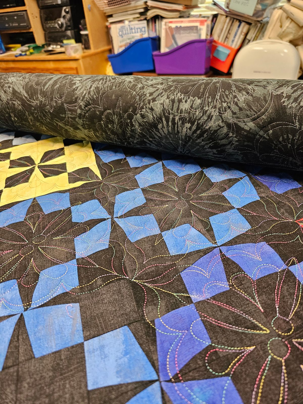 Periwinkle Squared Quilt Pattern by Missouri Star