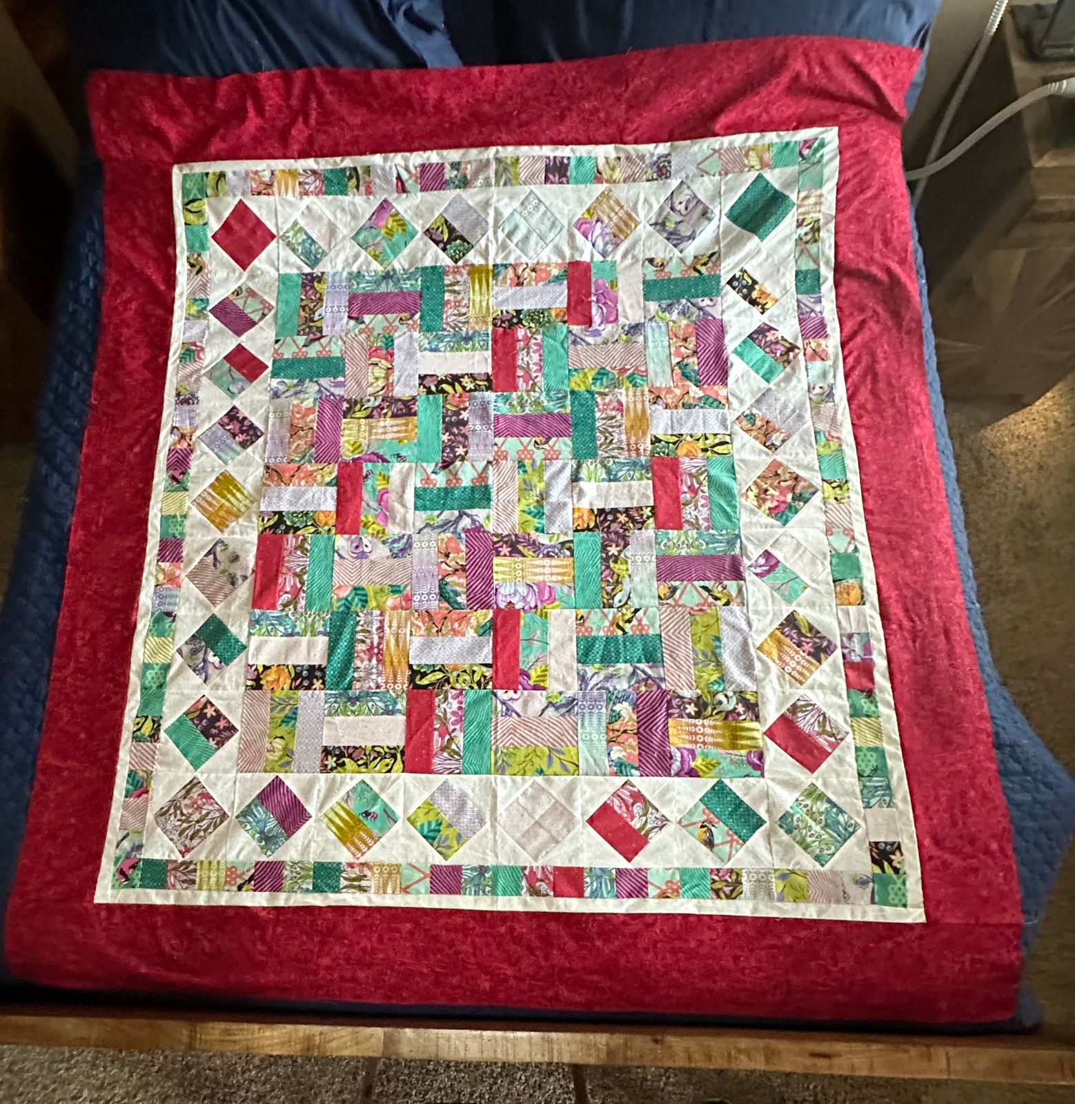 Digital Download - Fancy Fence Rail Quilt Pattern by Missouri Star