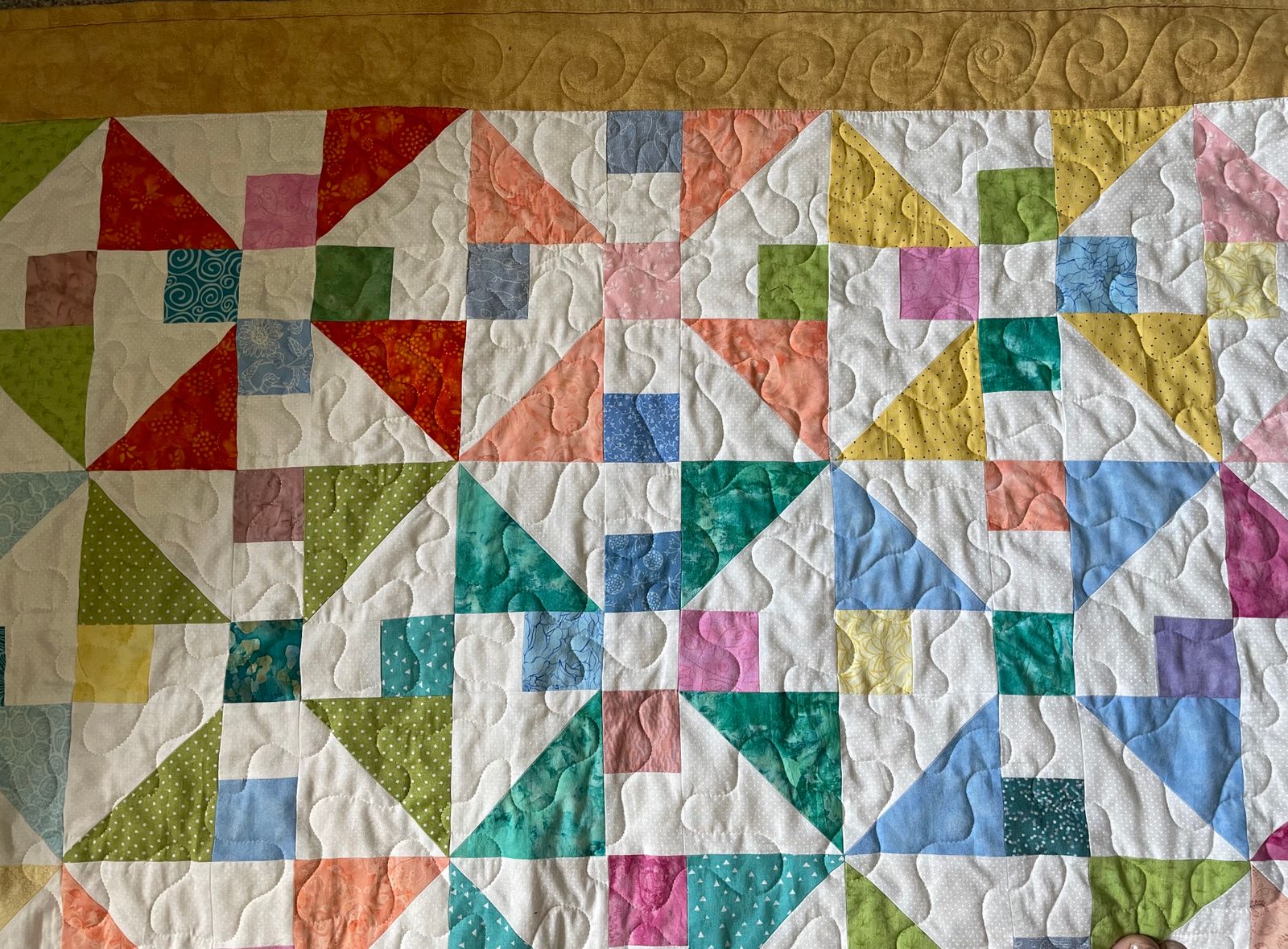 Digital Download - Pinwheel Frolic Quilt Pattern by Missouri Star