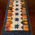 Cottage Stars Table Runner Pattern by Missouri Star