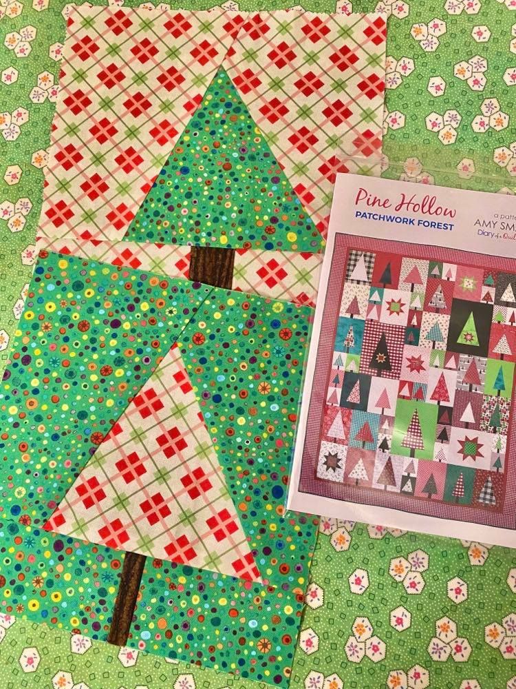 Pine Hollow Patchwork Forest Pattern