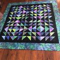Tranquil Triangles Quilt Pattern by Missouri Star