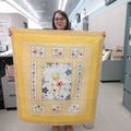 Sweet Bees - Quilt Yellow Panel