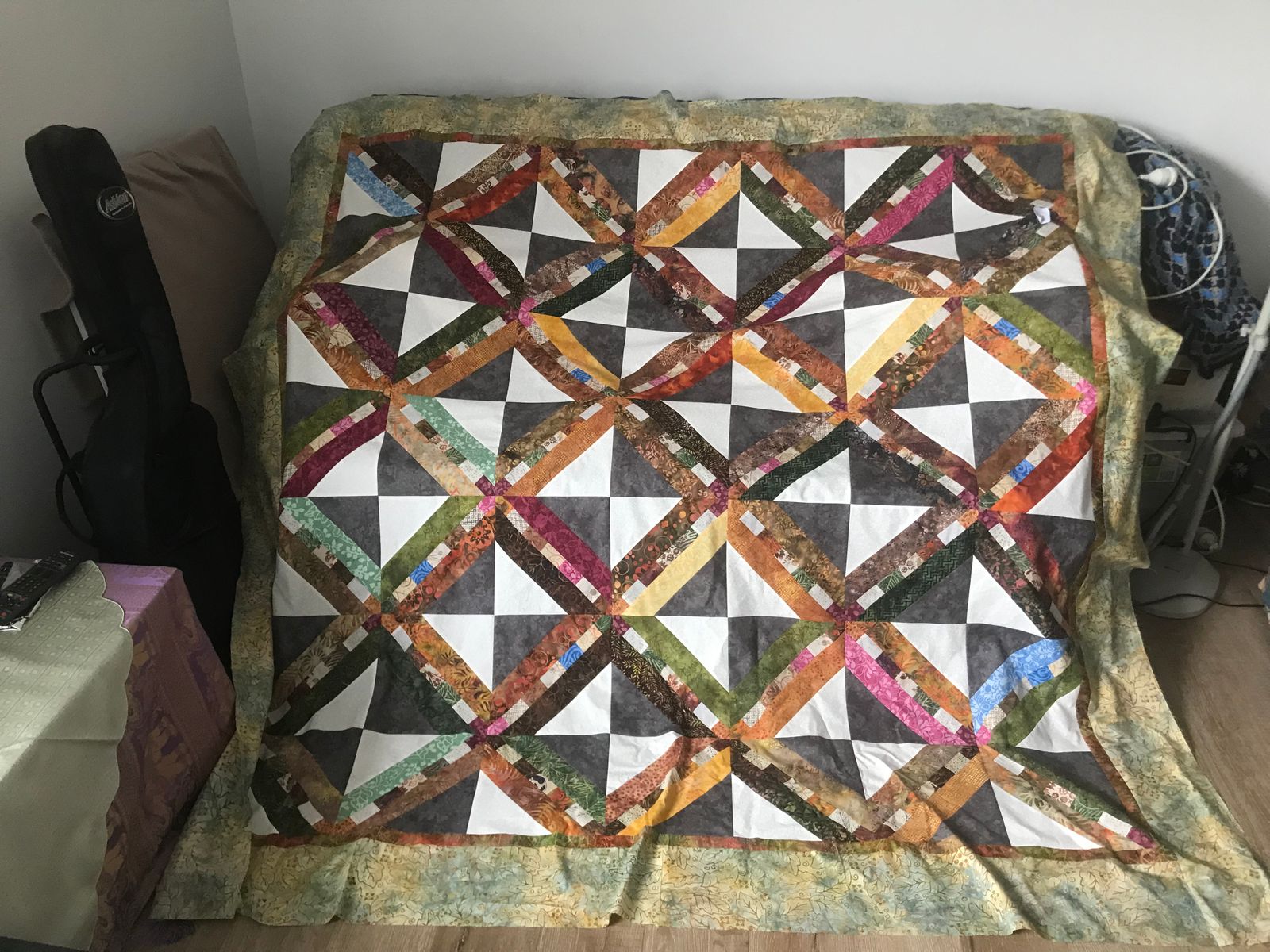 Digital Download - Ticker Tape Quilt Pattern by Missouri Star