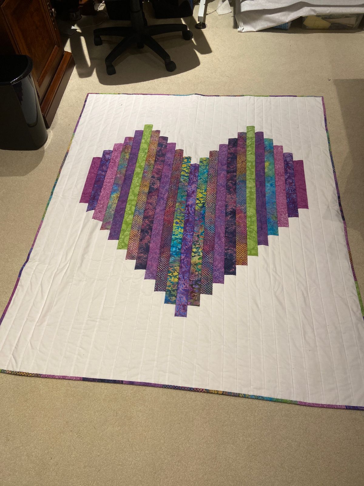 Digital Download - Heart Strings Baby Quilt Pattern by Missouri Star