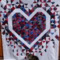 Exploding Heart Quilt Pattern