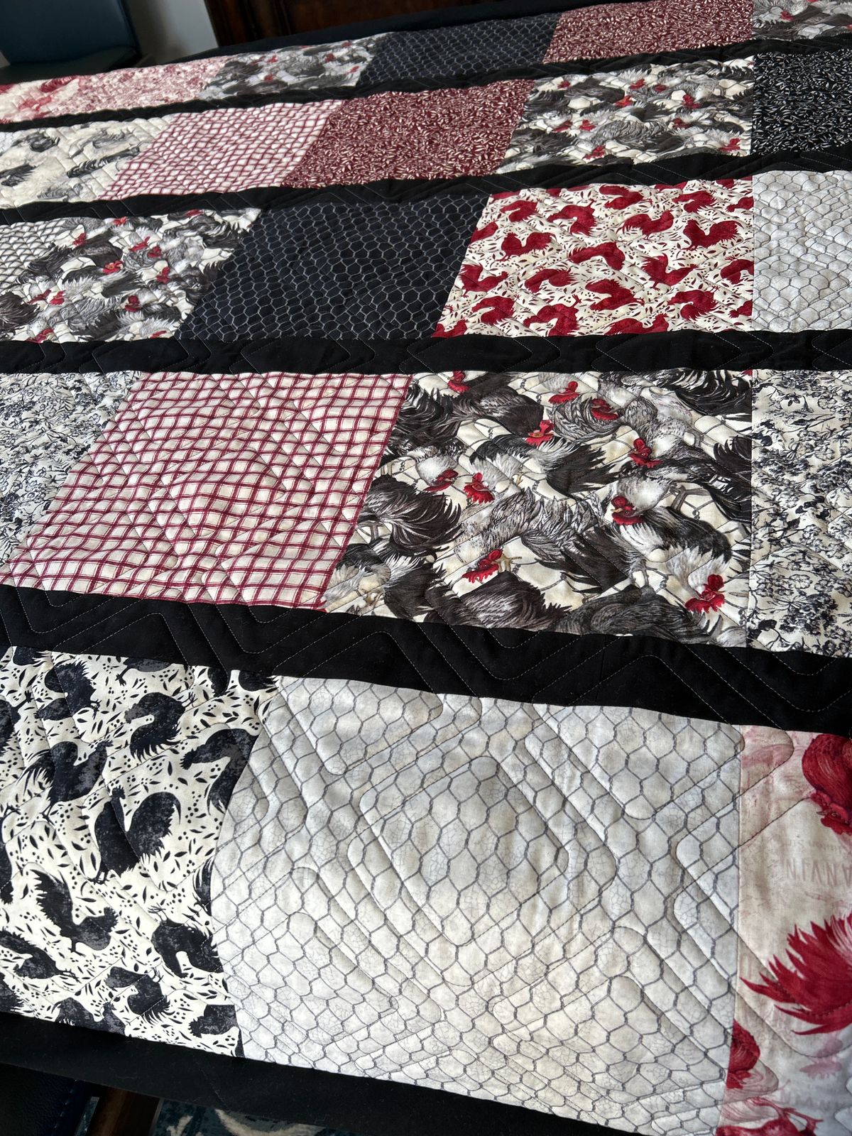 Farm - Chicken Wire White Yardage