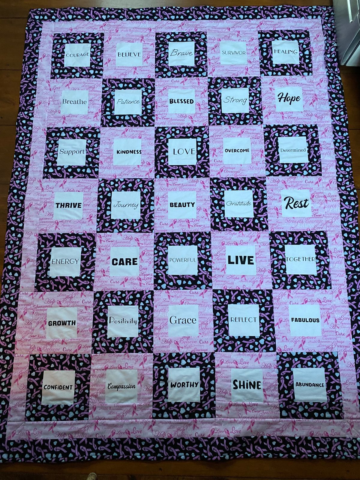 Words Have Power - White Panel