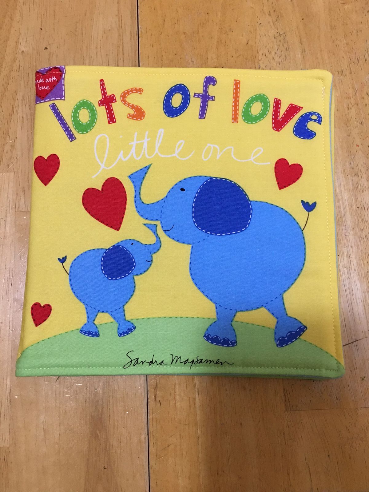 Huggable & Lovable Books - Elephant Love Book Multi Panel