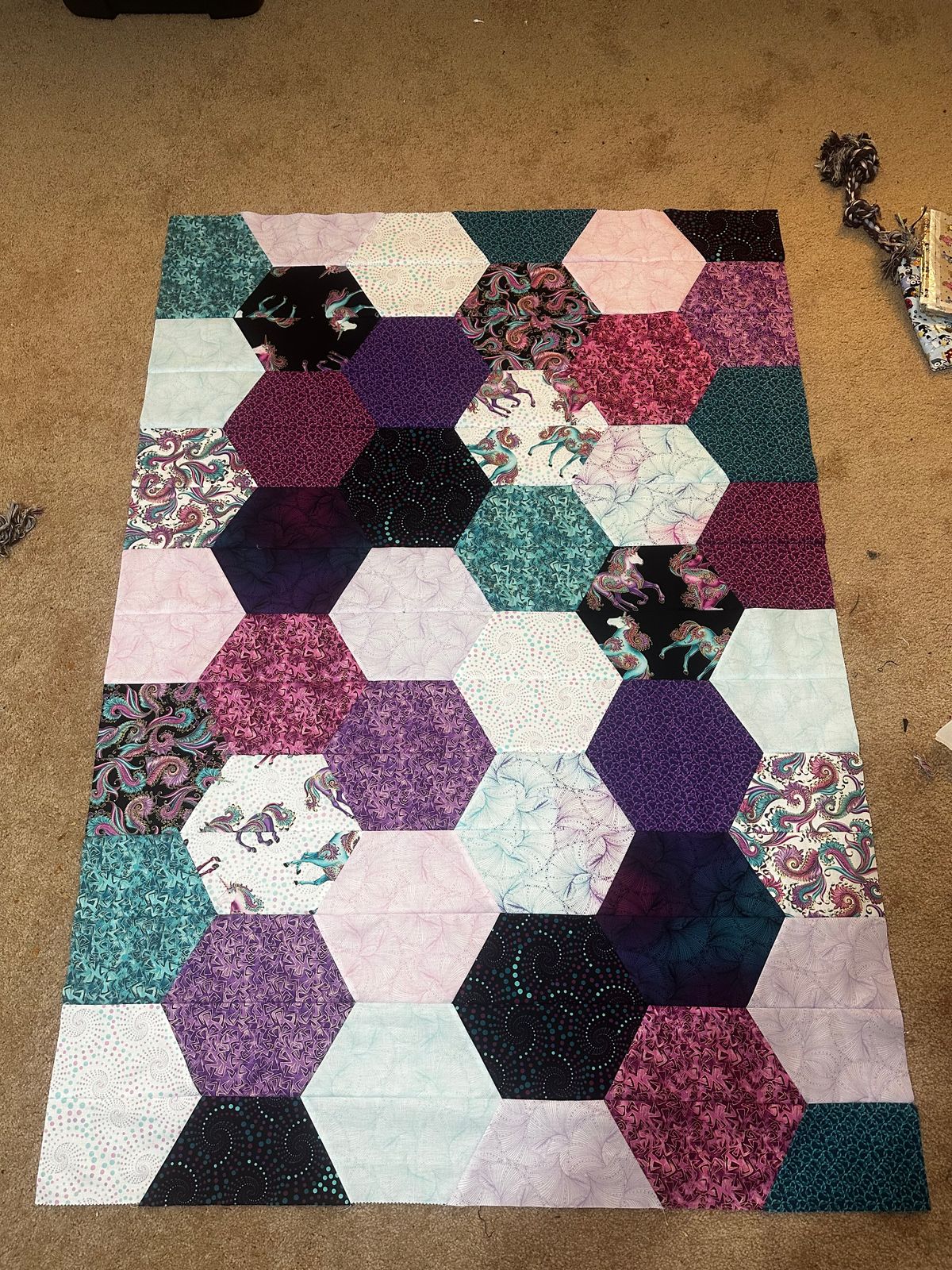 Digital Download - Easy Half-Hexagon Quilt Pattern by Missouri Star