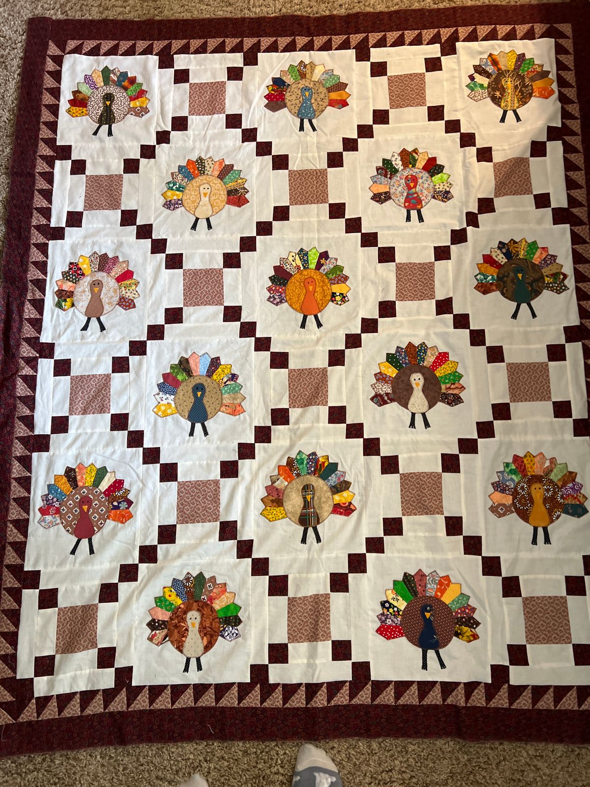 Digital Download - Turkey Trot Quilt Pattern by Missouri Star