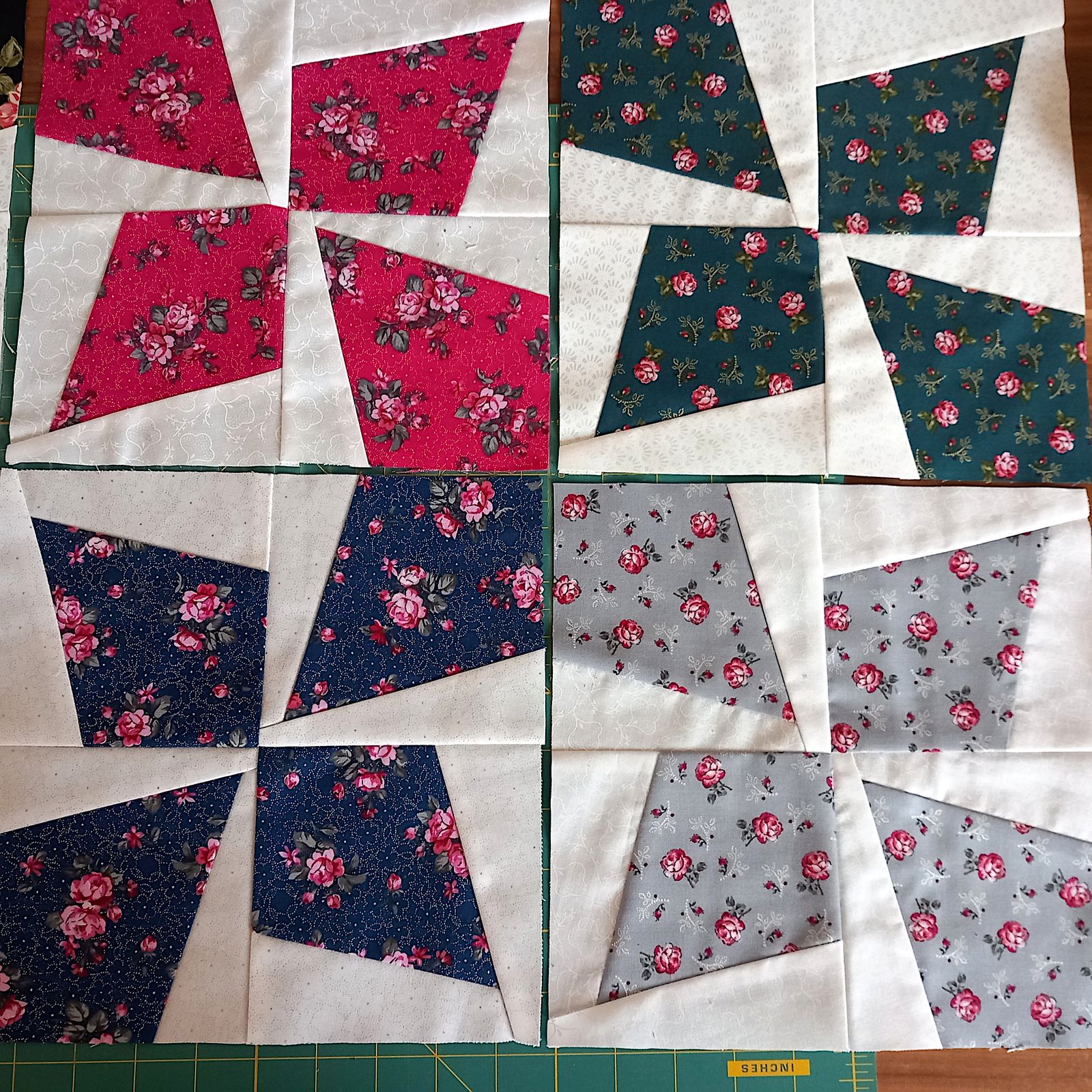 Missouri Star Small Periwinkle (Wacky Web) Template for 5" Charm Packs