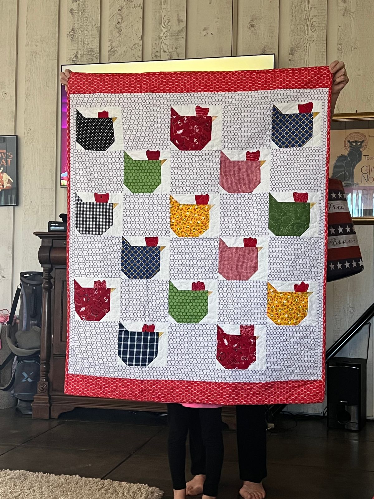 Farm - Chicken Wire White Yardage