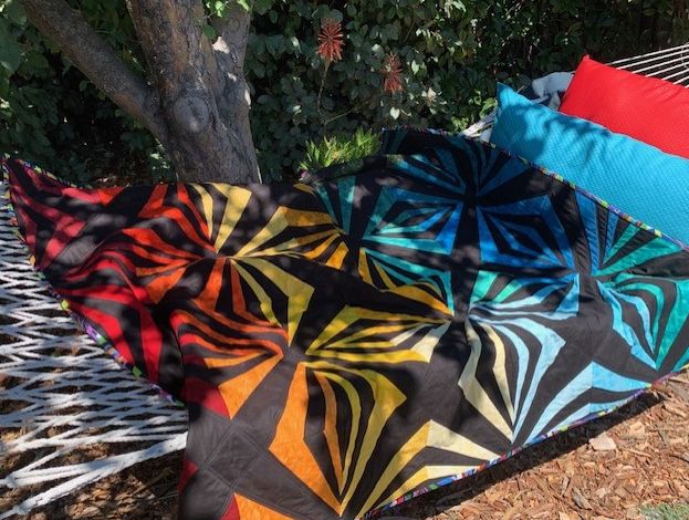 Burst Block Template for 10" Squares