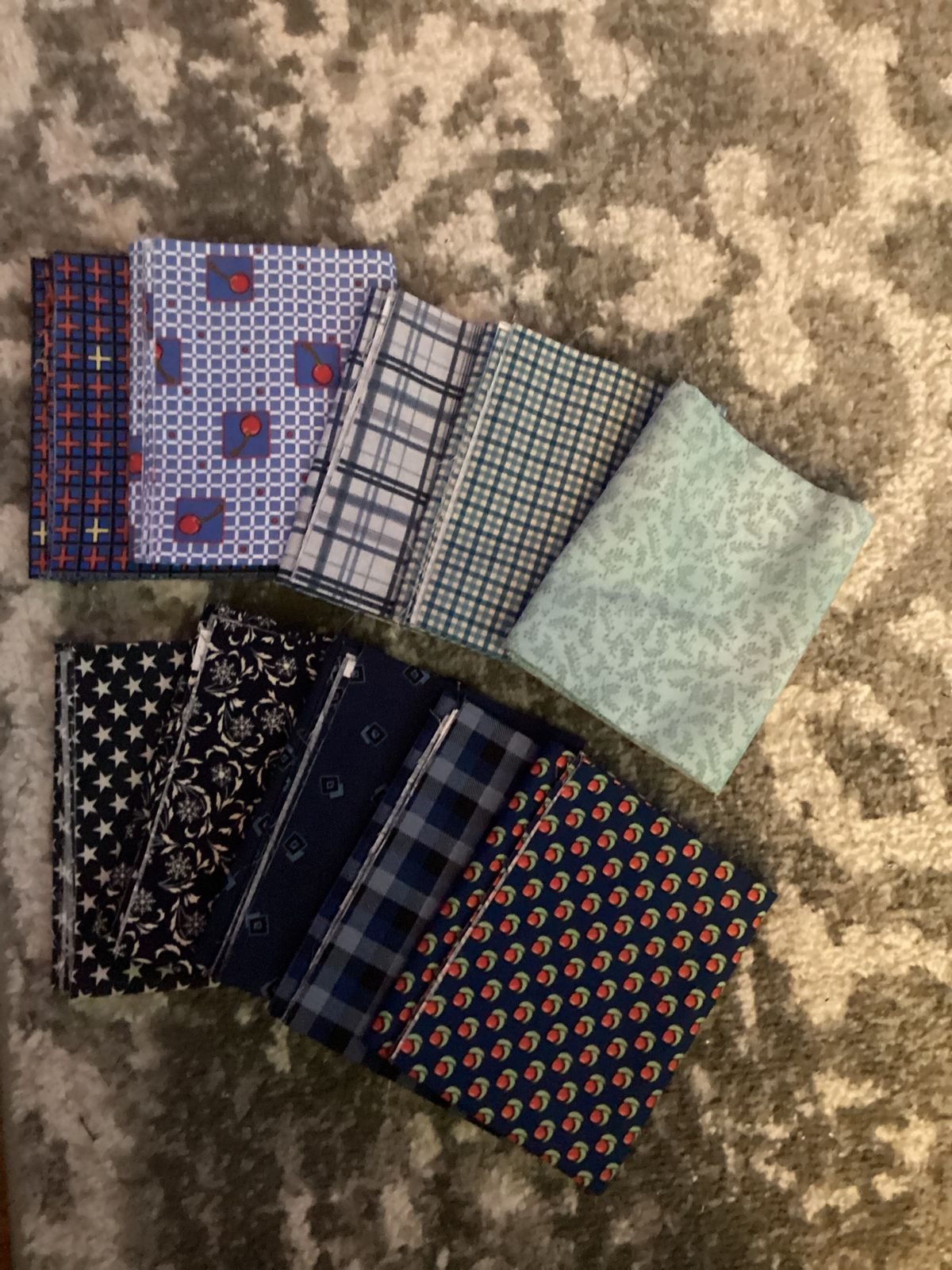 Color Spectrum Favorites Blue Fat Quarter Bundle