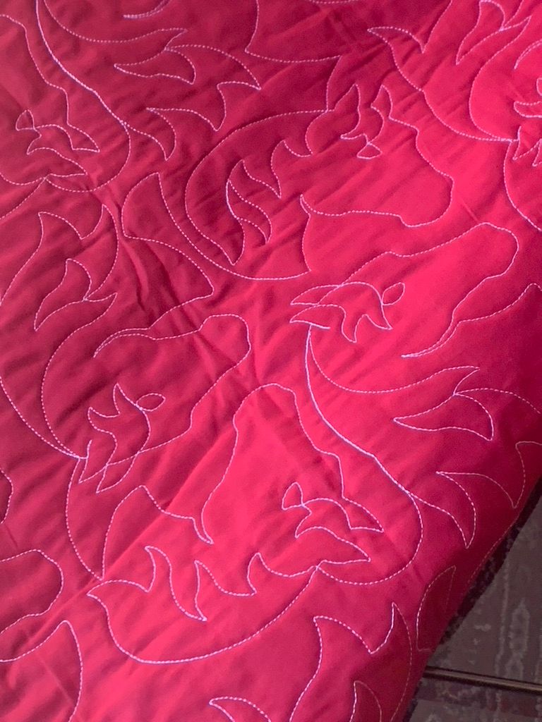 Kona Cotton - Rich Red 108" Wide Backing