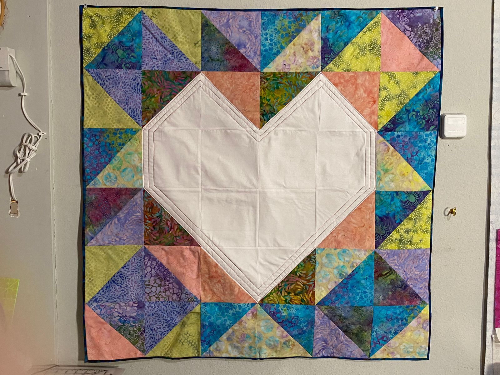 Digital Download - Inside Out Heart Wall Hanging Pattern by Missouri S