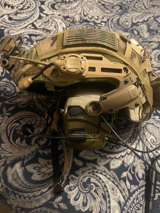 Ops-Core AMP Helmet Rail Mount Kit for Ops-Core, Team Wendy, & Hard He ...