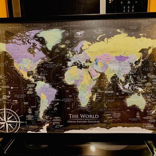 World travel map – GeoJango Maps