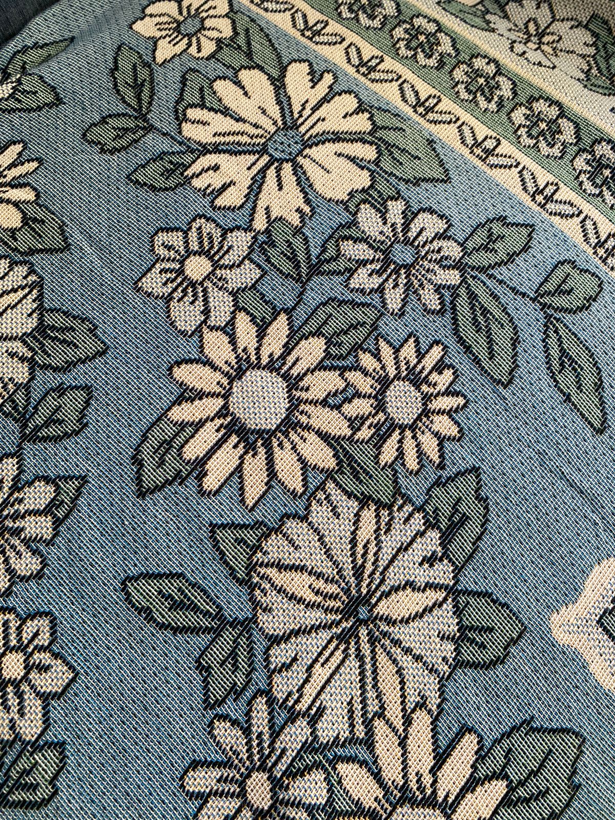 The Daisy Blue Rug – Salty Aura