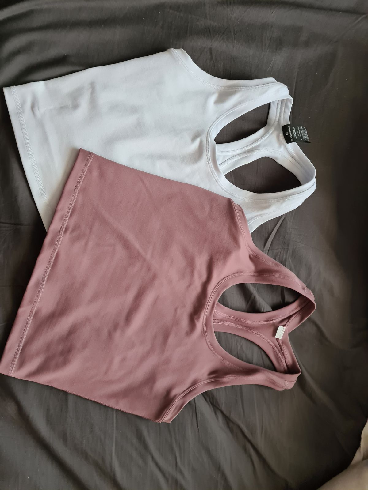 LUXE MIDRIFF TANK WHITE – MUSCLE REPUBLIC