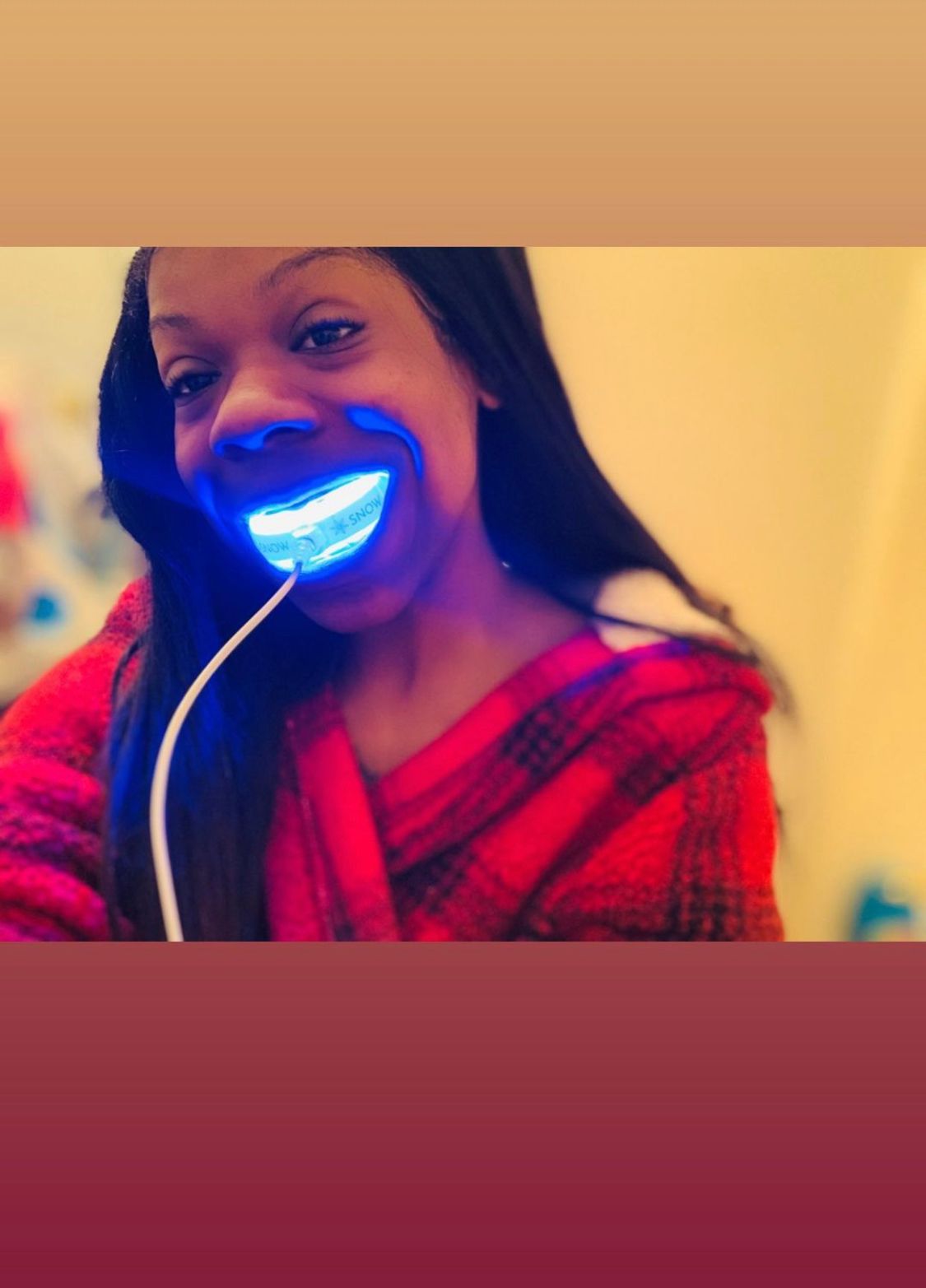 Accelerating Teeth Whitening LED Mouthpiece by SNOW®