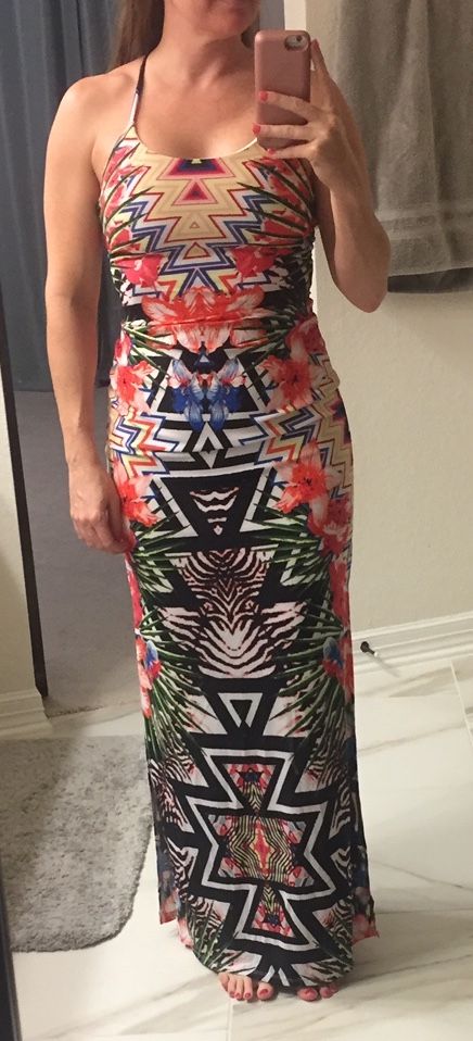 Multi-Colored Maxi Dress | Find Cute & Trendy Summer Dresses – Saved by ...