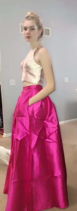 Pink and Magenta Two Piece Set | Formal Dresses – Saved by the Dress