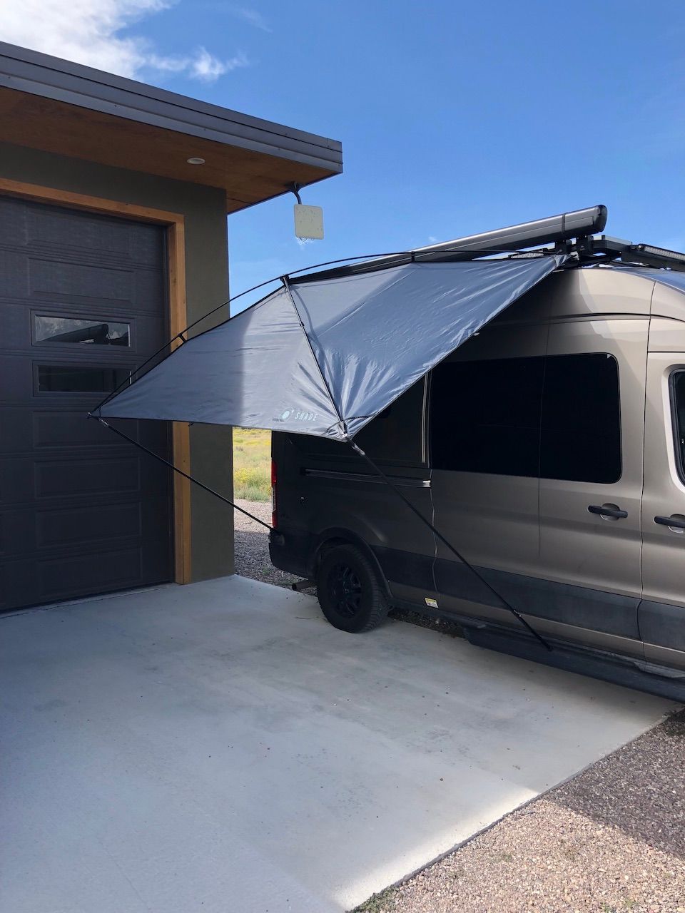 MoonShade | Portable vehicle awning | Moon Fabrications