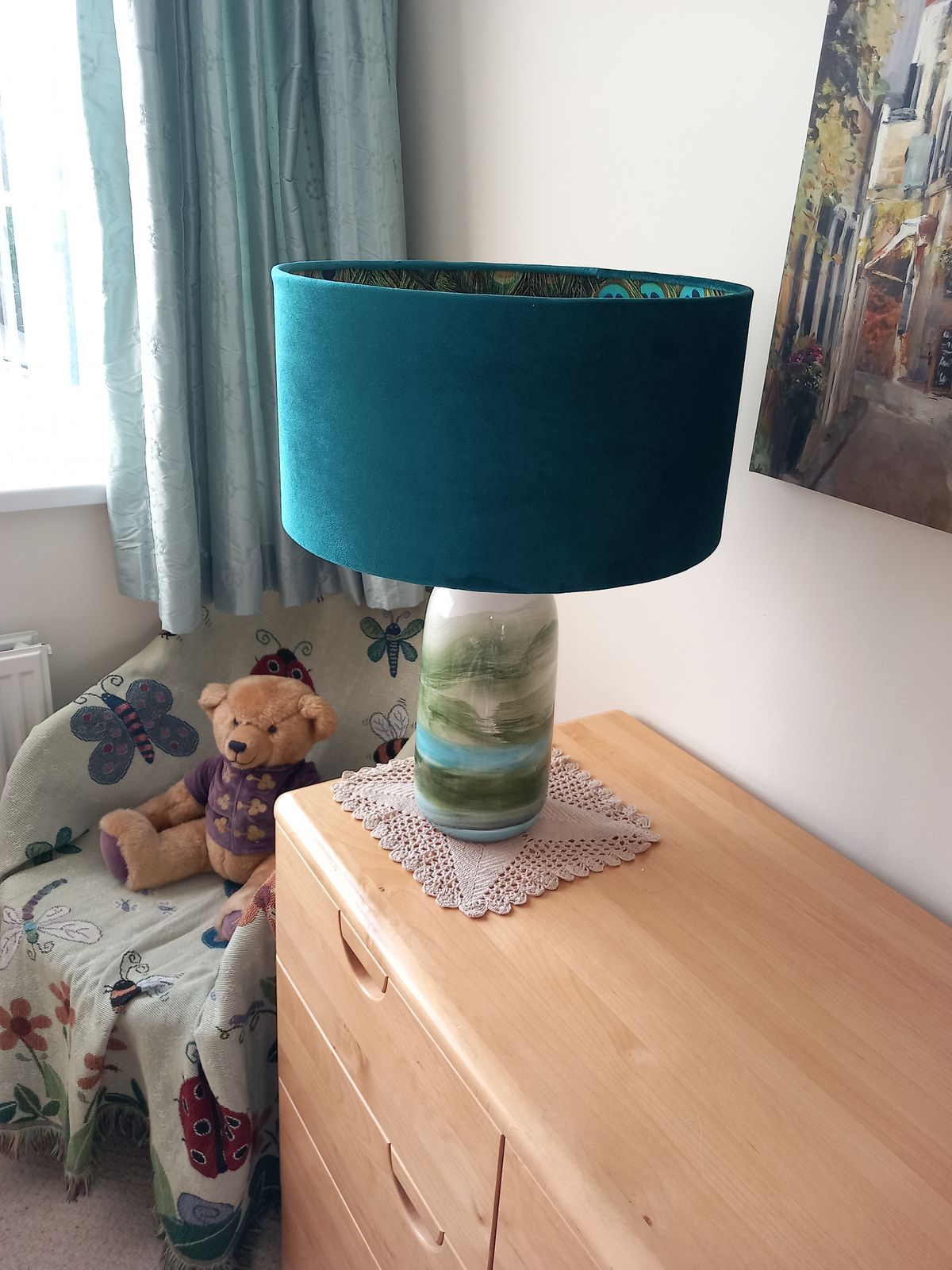 Javary White Lamp Base | Mineral | Voyage Maison