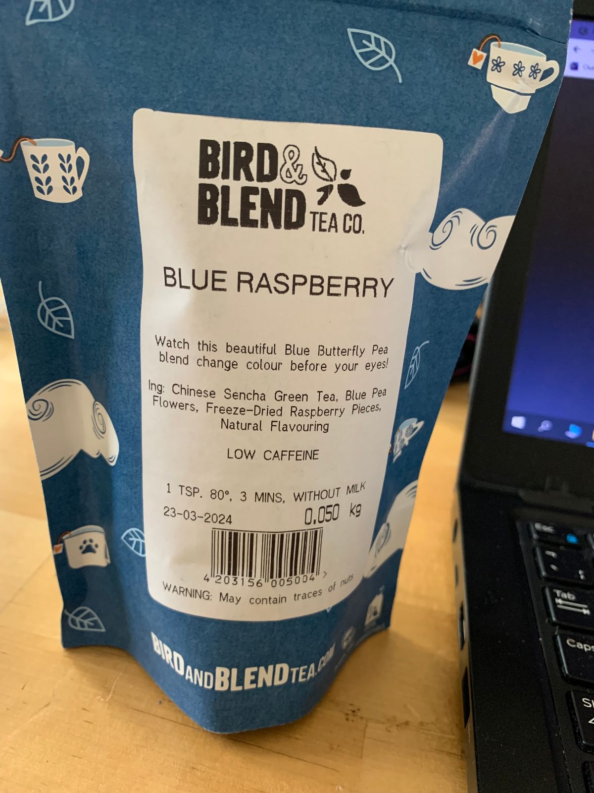 Blue Raspberry Tea | Bird & Blend Tea Co.