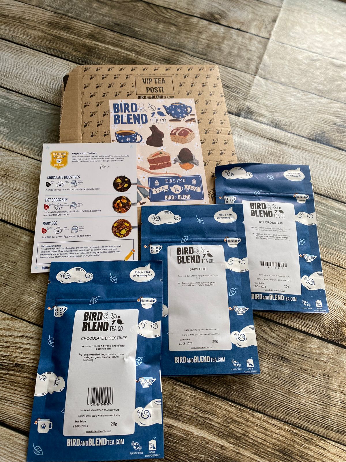 Monthly 'Tea Tasting Club' Subscription Box – Bird & Blend Tea Co.