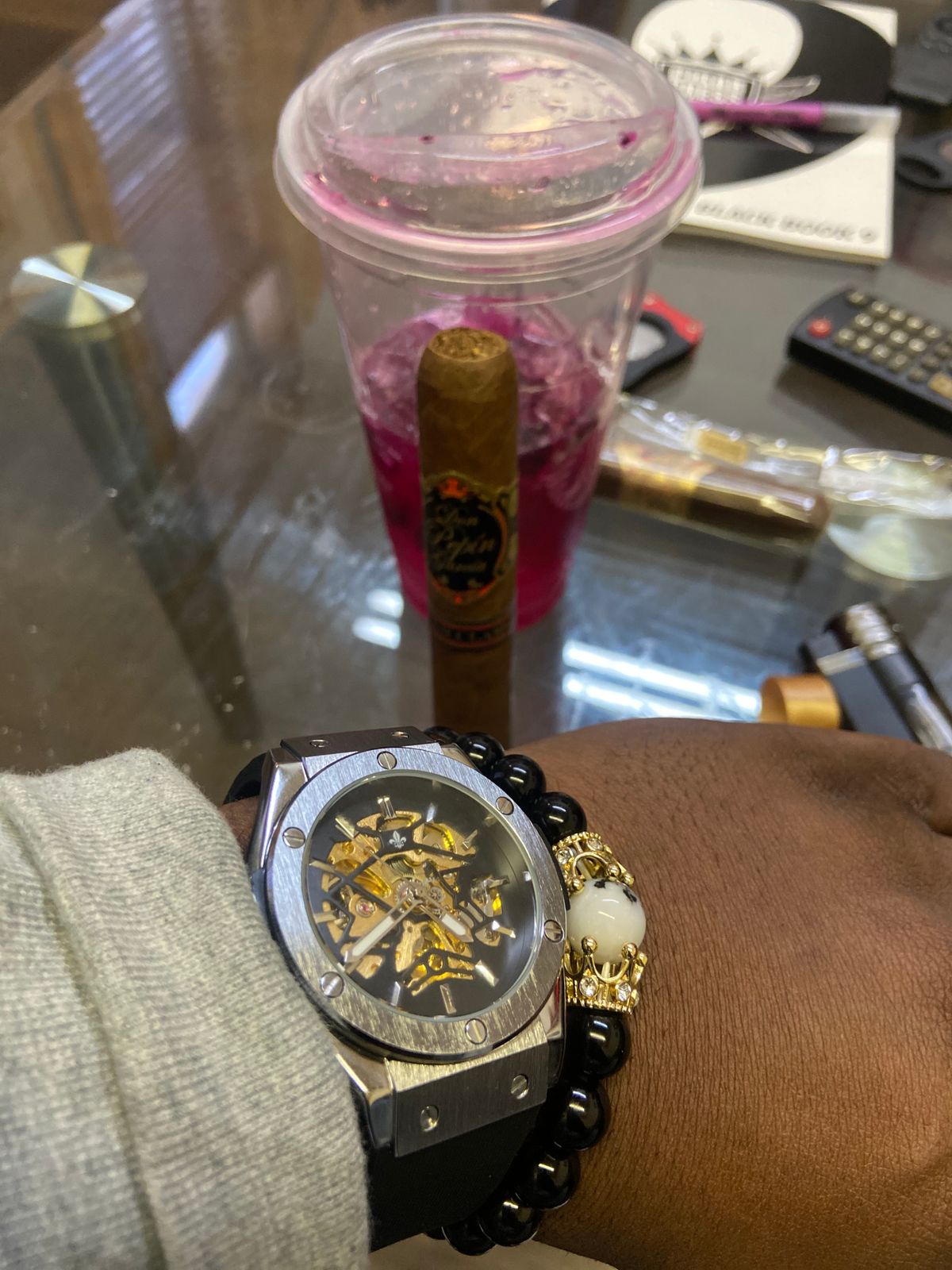 The Royal Obsidian Bracelet | Ralph Christian Watches