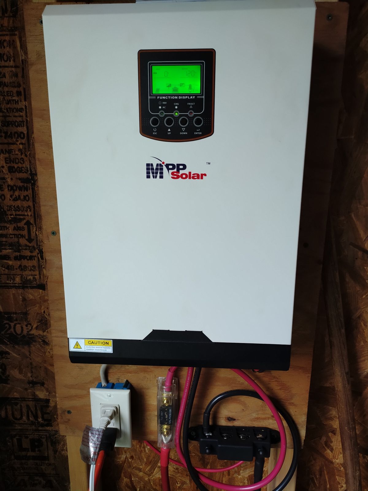 Complete Off-Grid Solar Kit - 2,400W 120V/24VDC [2.56-5.12kWh Battery ...