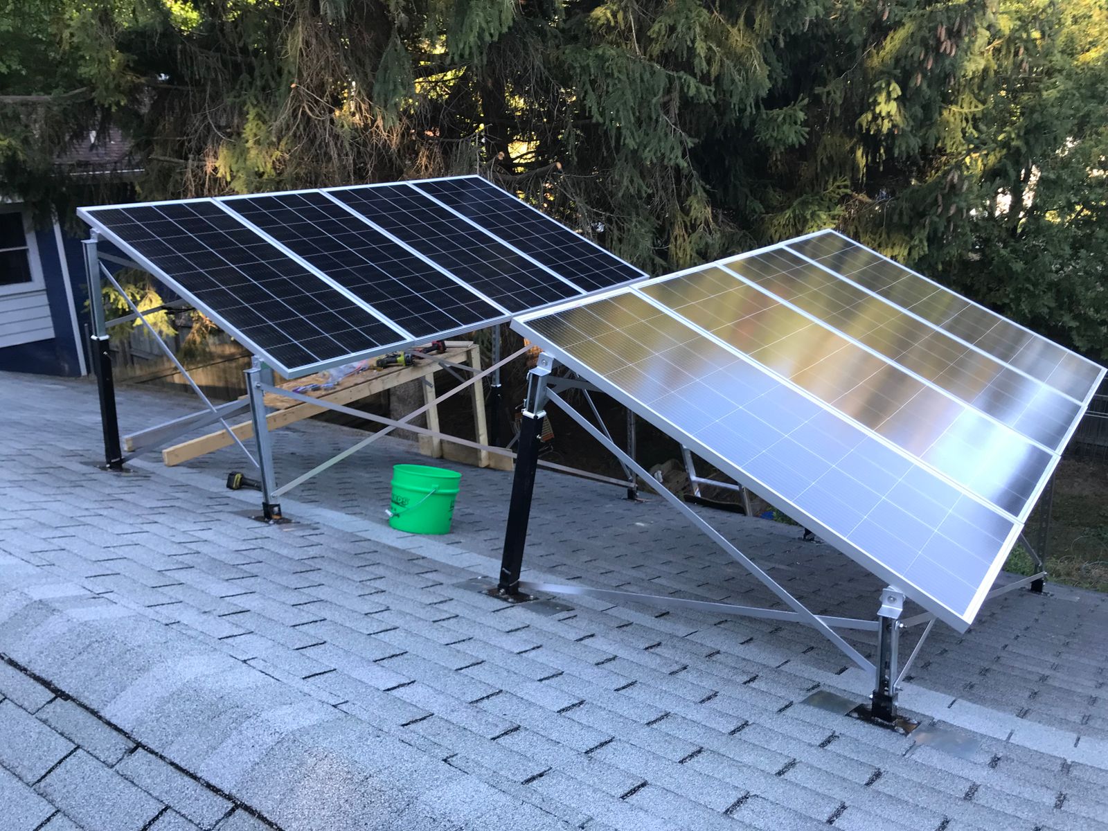 Complete Off-Grid Solar Kit - 2,400W 120V/24VDC [2.56-5.12kWh Battery ...