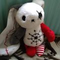 Plushie Dreadfuls - ADHD Rabbit - Plush Stuffed Animal | Mysterious