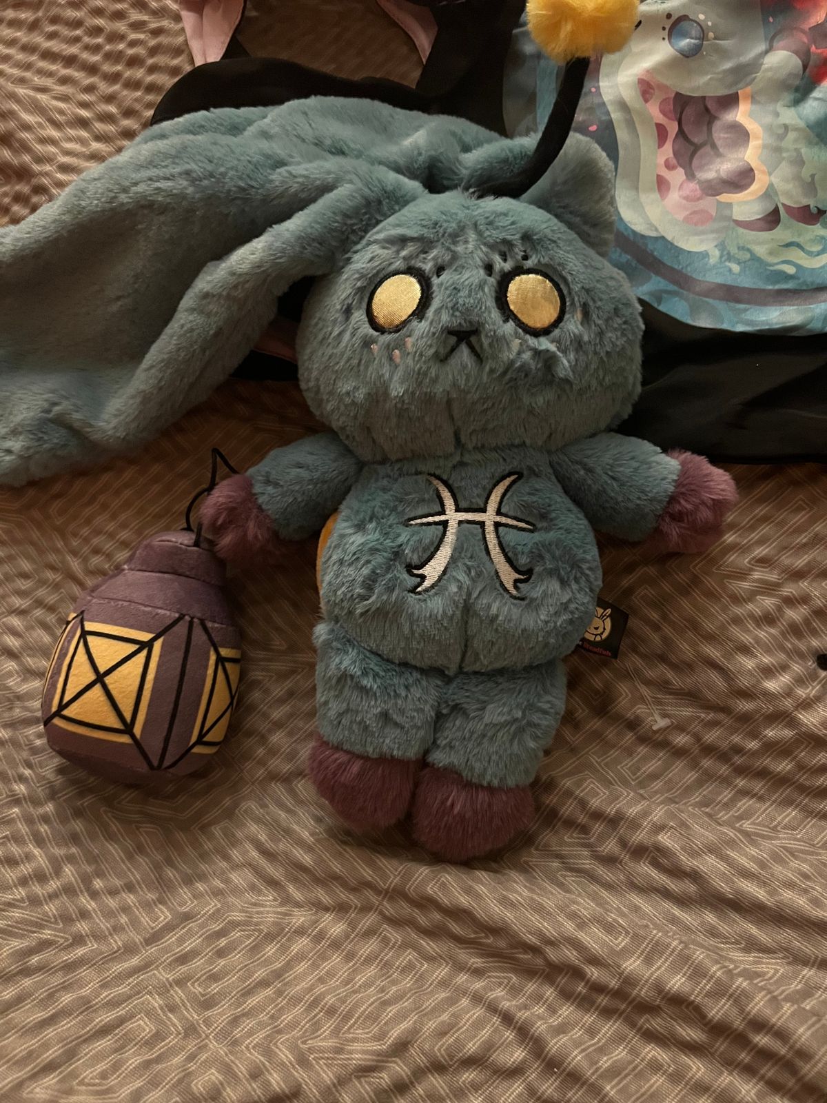 Plushie Dreadfuls - Pisces Rabbit - Plush Stuffed Rabbit | Mysterious