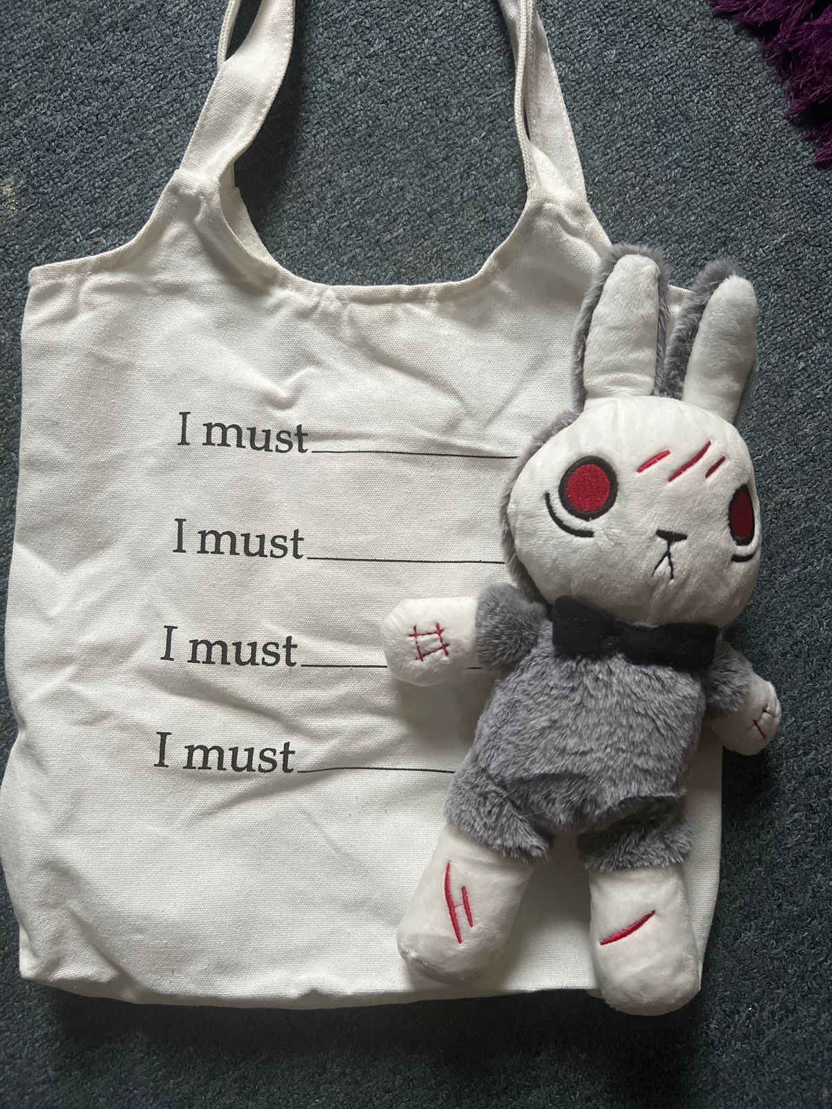 Plushie Dreadfuls - OCD Rabbit - Plush Stuffed Animal | Mysterious