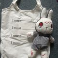 Plushie Dreadfuls - OCD Rabbit - Plush Stuffed Animal | Mysterious