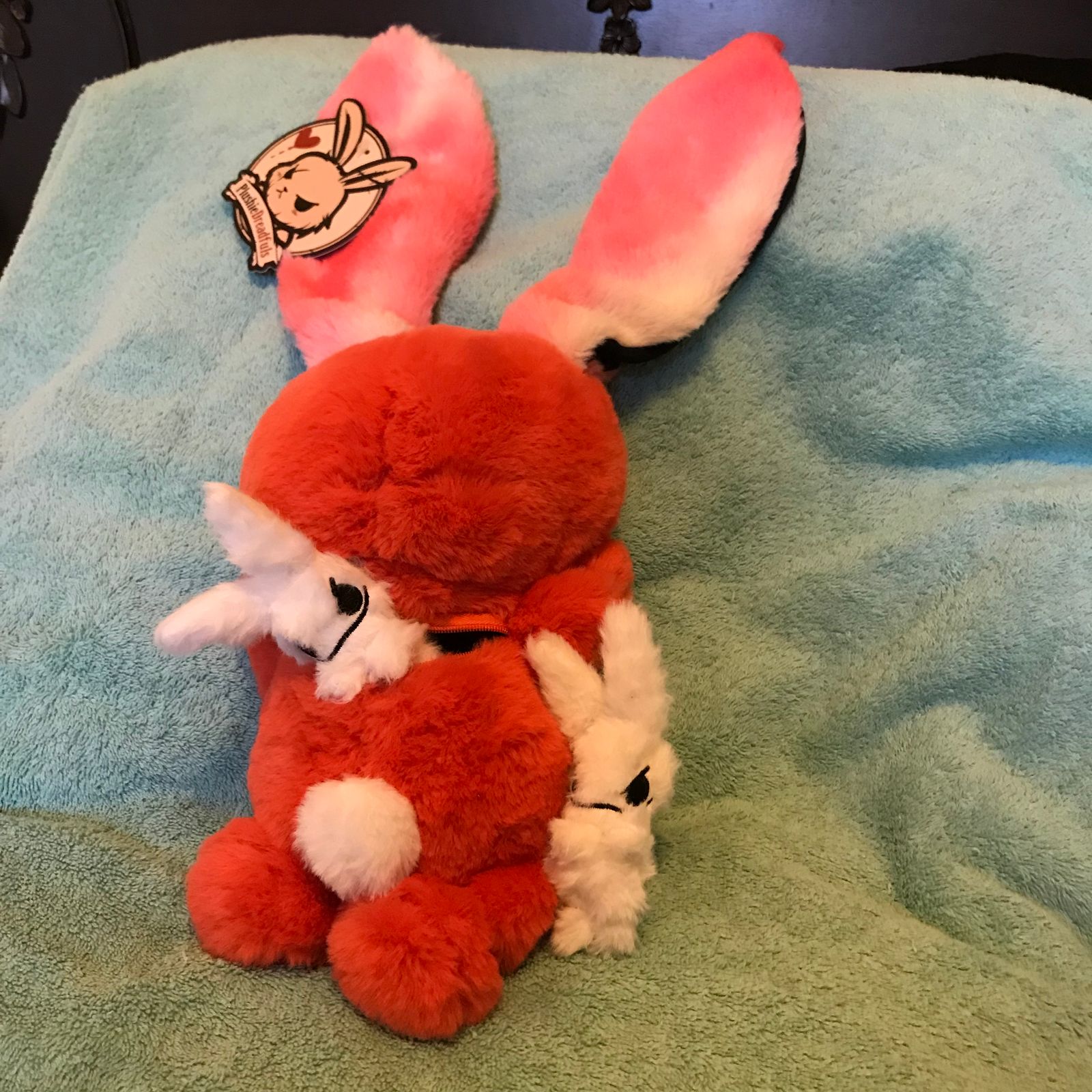 Plushie Dreadfuls - Anxiety Rabbit - Plush Stuffed Animal | Mysterious