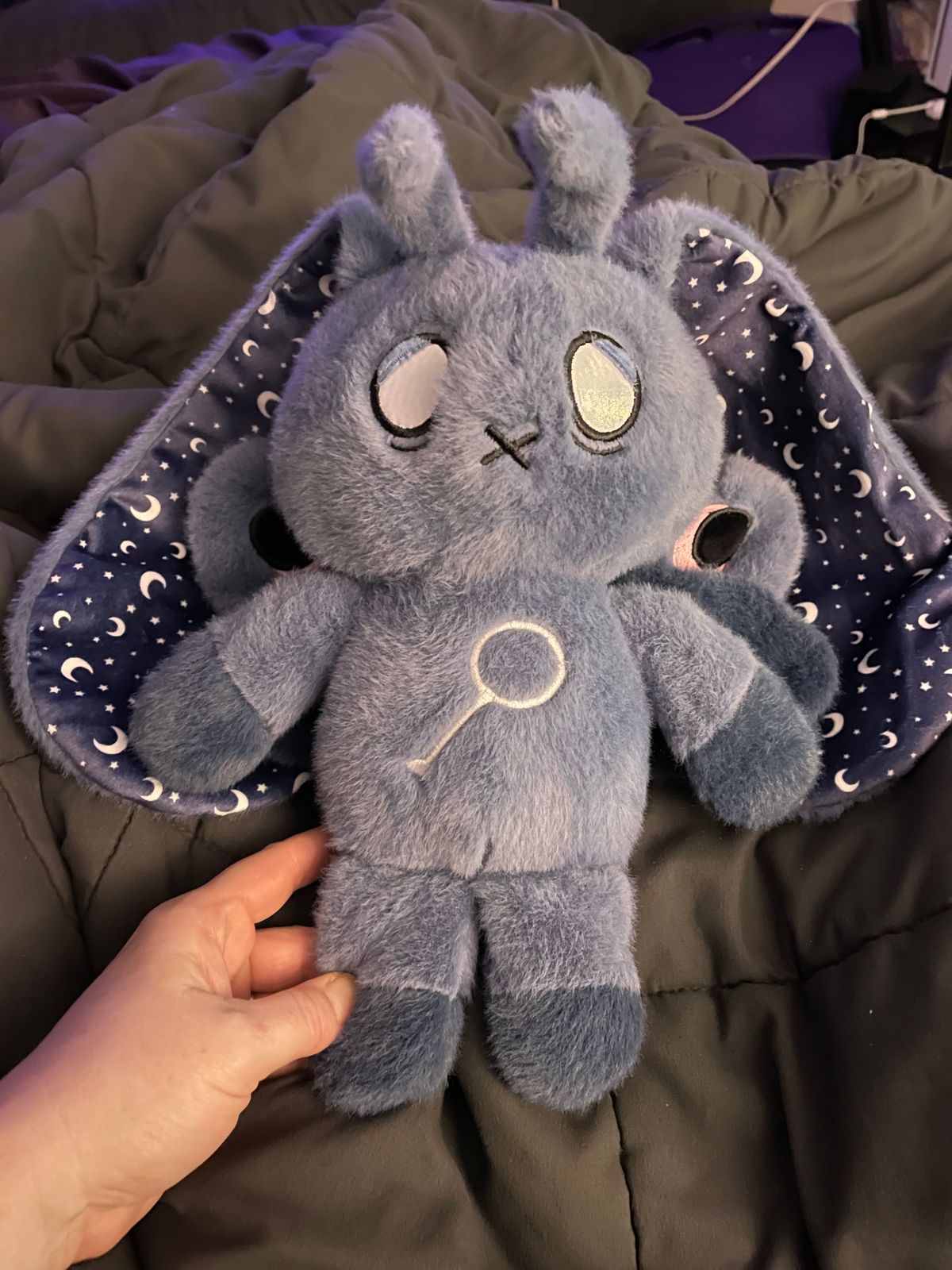 Plushie Dreadfuls - Insomnia Moth Rabbit - Plush Stuffed Animal ...