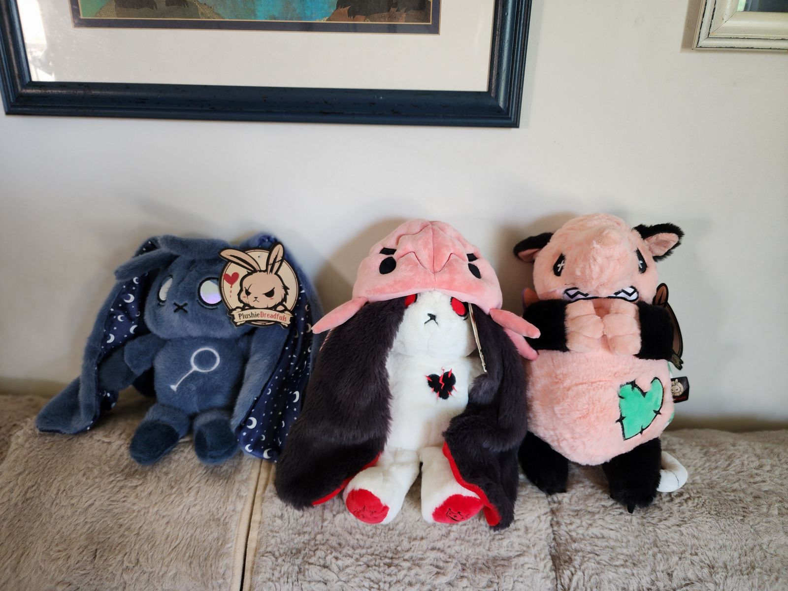 Plushie Dreadfuls - Insomnia Moth Rabbit - Plush Stuffed Animal ...