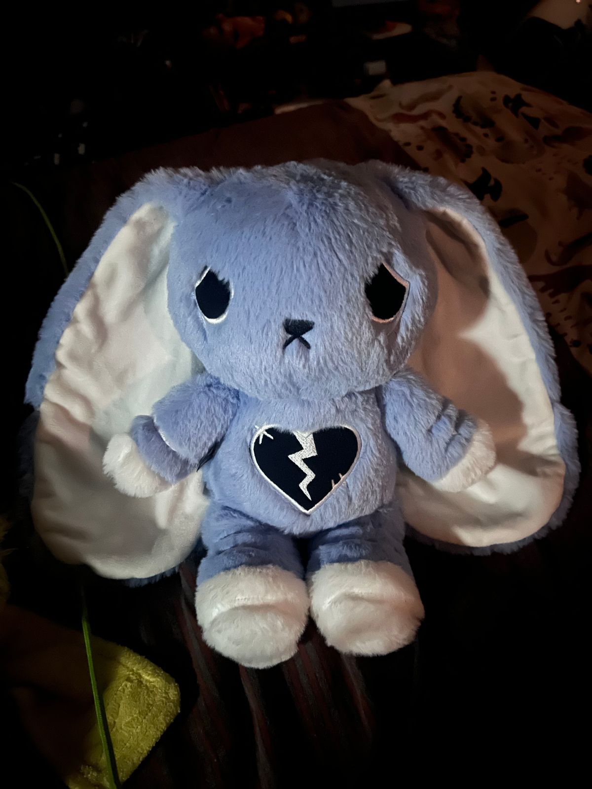 Plushie Dreadfuls - Depression Rabbit V2- Plush Stuffed Animal | Mysterious