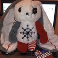 Plushie Dreadfuls - ADHD Rabbit - Plush Stuffed Animal | Mysterious