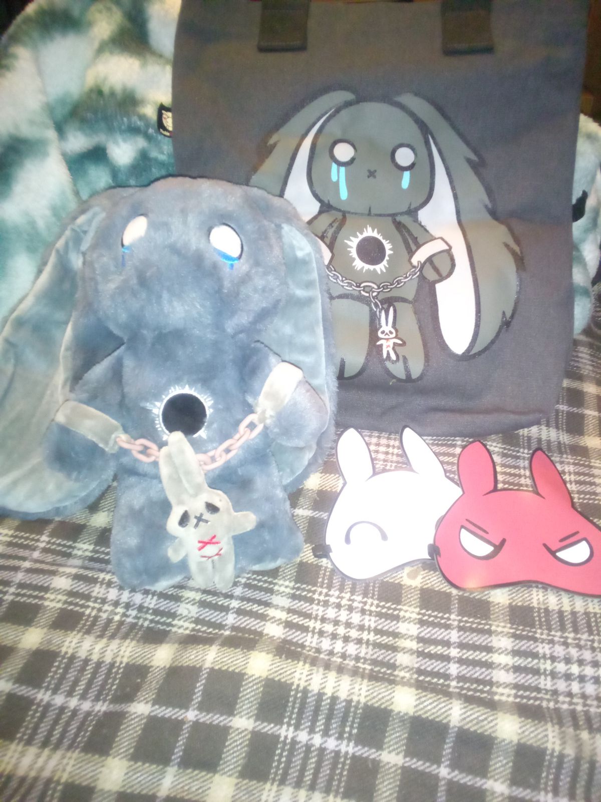 Plushie Dreadfuls - PTSD Bunny - Plush Stuffed Animal | Mysterious