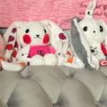 Plushie Dreadfuls - ADHD Rabbit - Plush Stuffed Animal | Mysterious